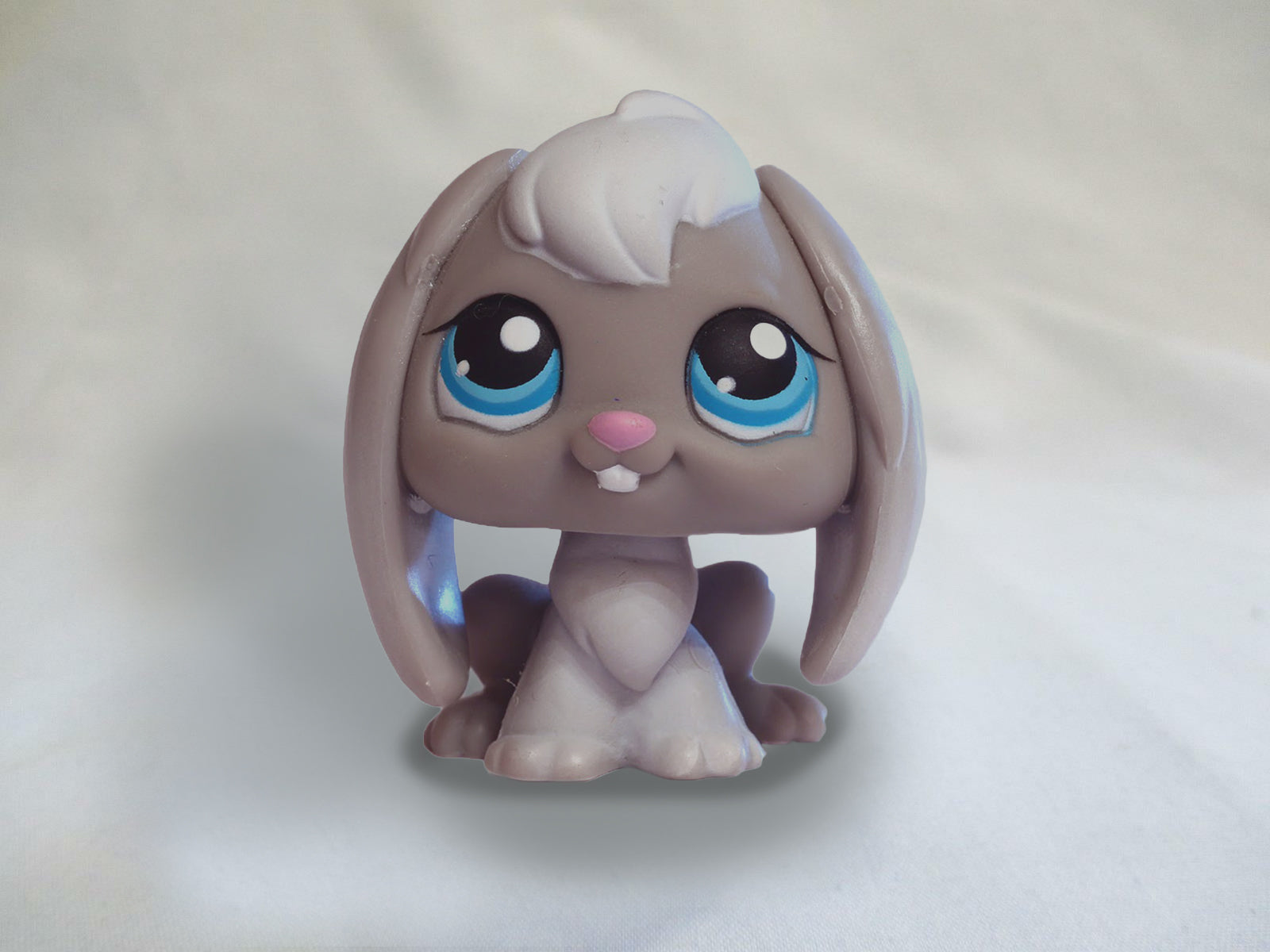 Littlest Pet Shop Gray Bunny Rabbit 346 Authentic Lps Mar06npo80