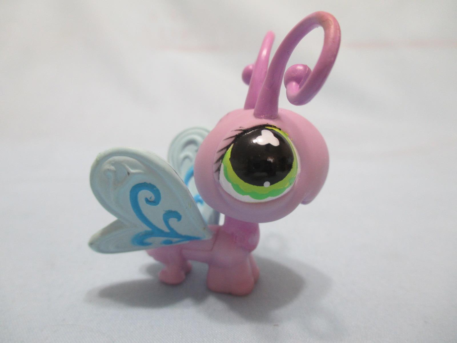 LITTLEST PET SHOP 478 PURPLE BUTTERFLY BLUE WINGS LPS SEP18NPTBX