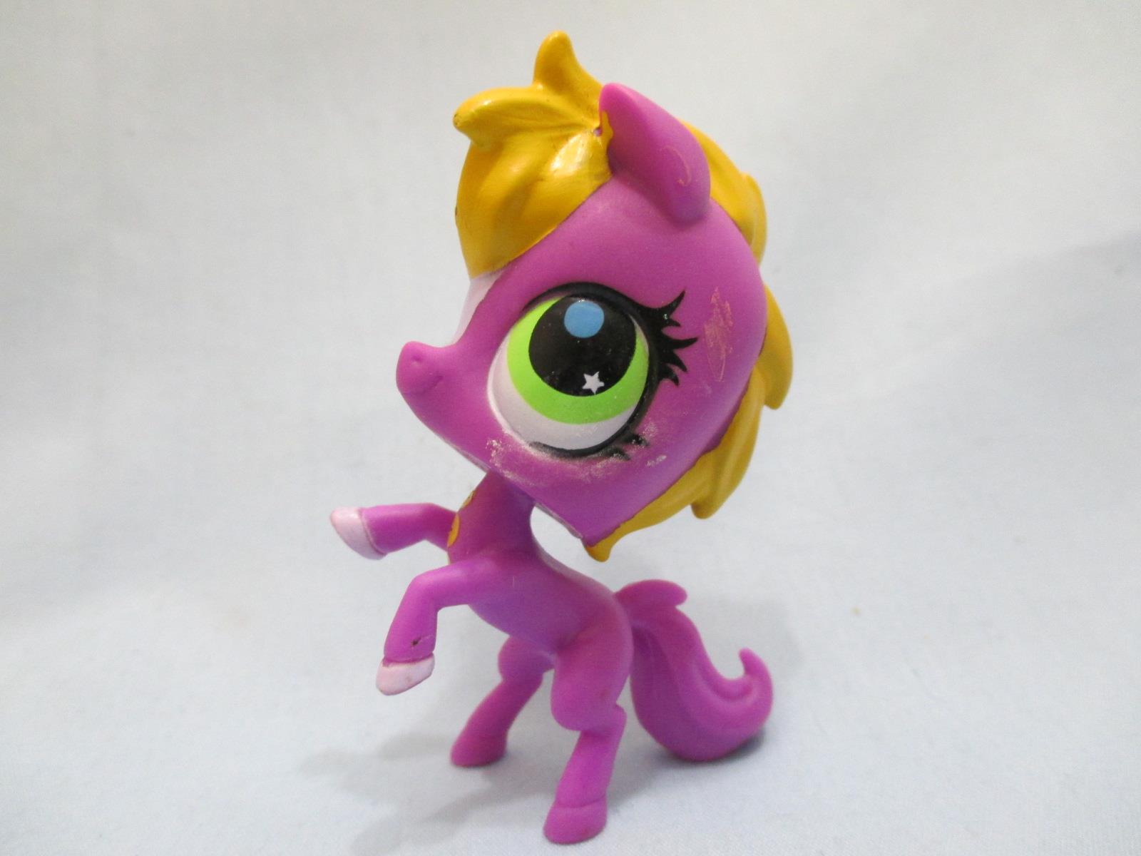 LIKE NEW Littlest Pet Shop Lot Horse Pink Purple 3292 2480 Set ...