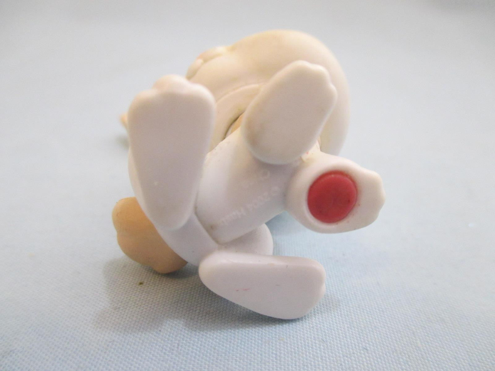 Littlest Pet Shop Bunny Rabbit 265 White Tan Spotted with Purple Eyes ...