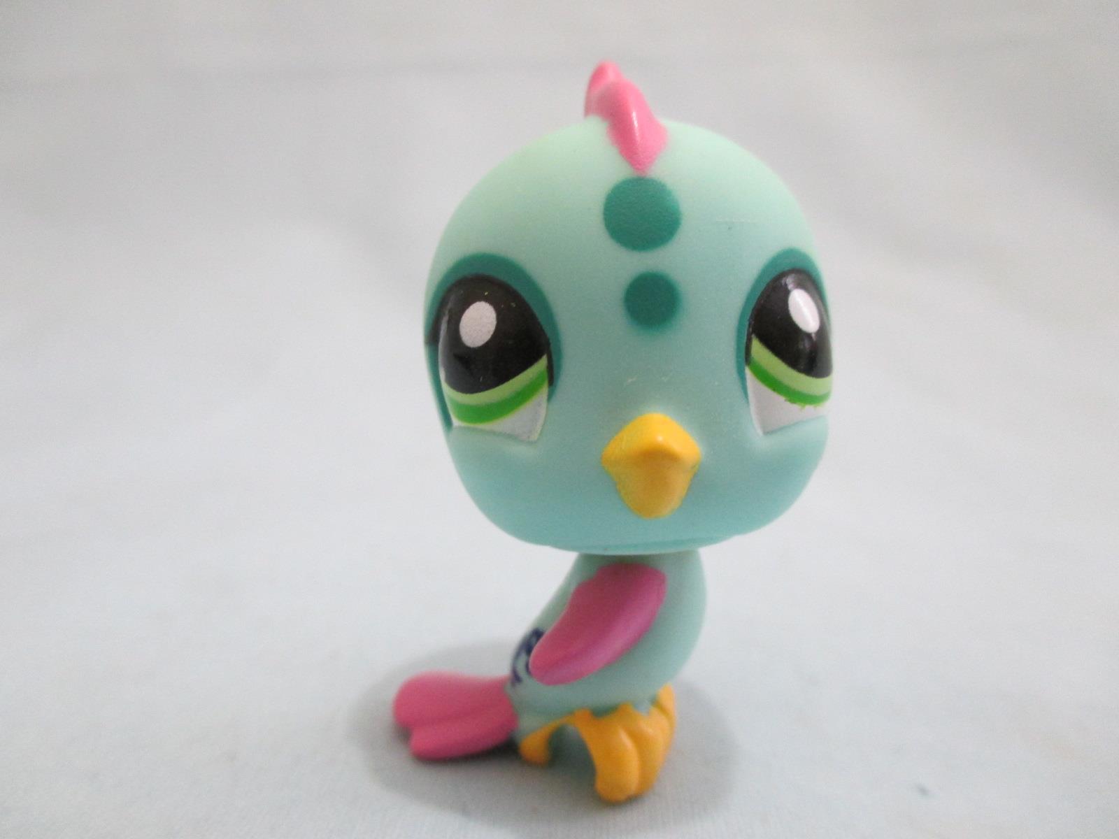 LIKE NEW Littlest Pet Shop 1703 Parakeet Bird Rare Authentic LPS Aug8n