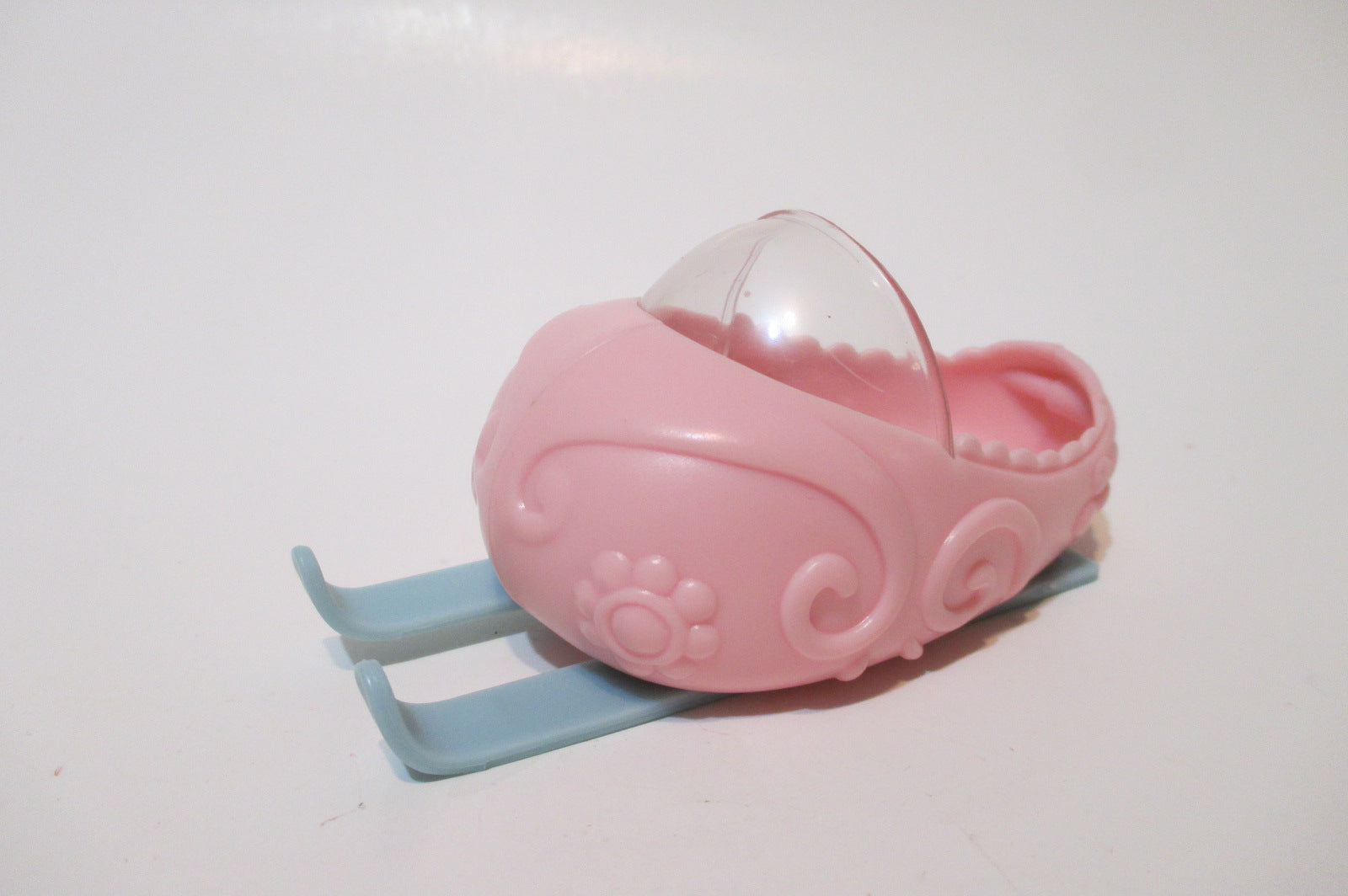Littlest Pet Shop Pink Snowmobil Sled Winter Accessory AUG06NPO28