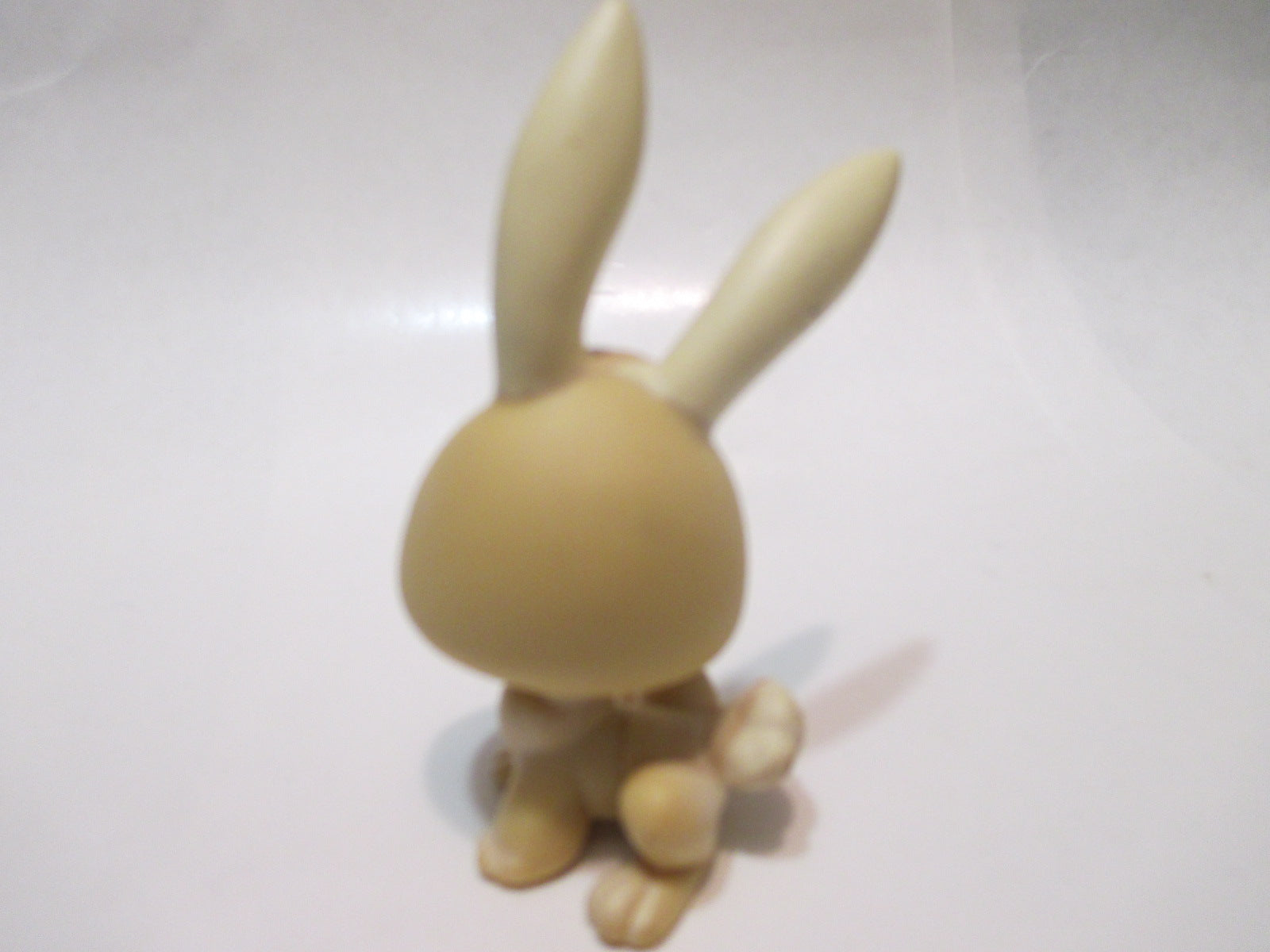 LIKE NEW Littlest Pet Shop Rare Cream Tan Bunny Rabbit Blue Eyes 295 ...