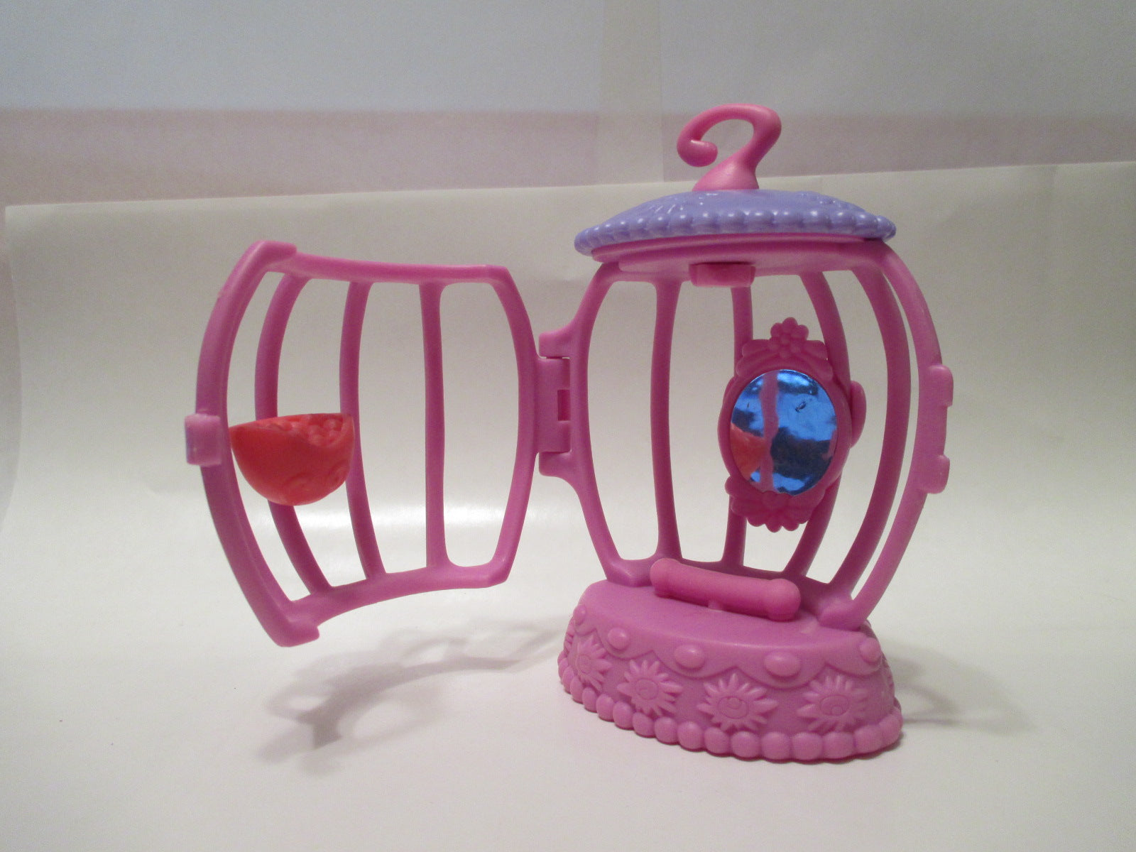 Littlest Pet Shop Pink Bird Cage Authentic JA30J