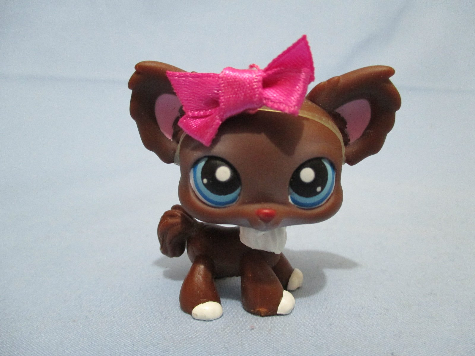 Littlest Pet Shop Chihuahua Brown 219 w Original Scarf Accessory Lps ...