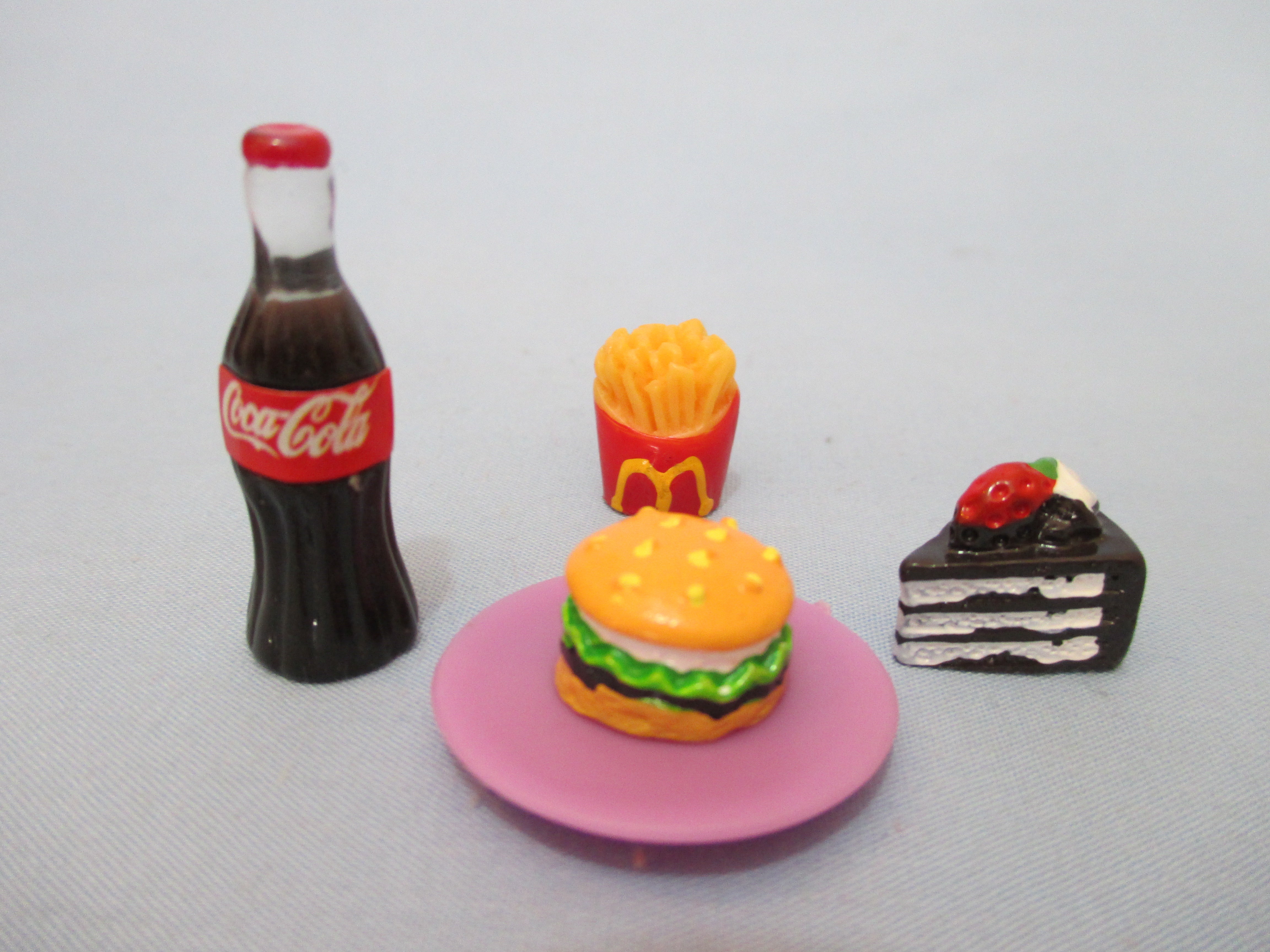 Littlest Pet Shop Random Lot 5 McDonald Fast Food Fries Burger CAT NOT ...