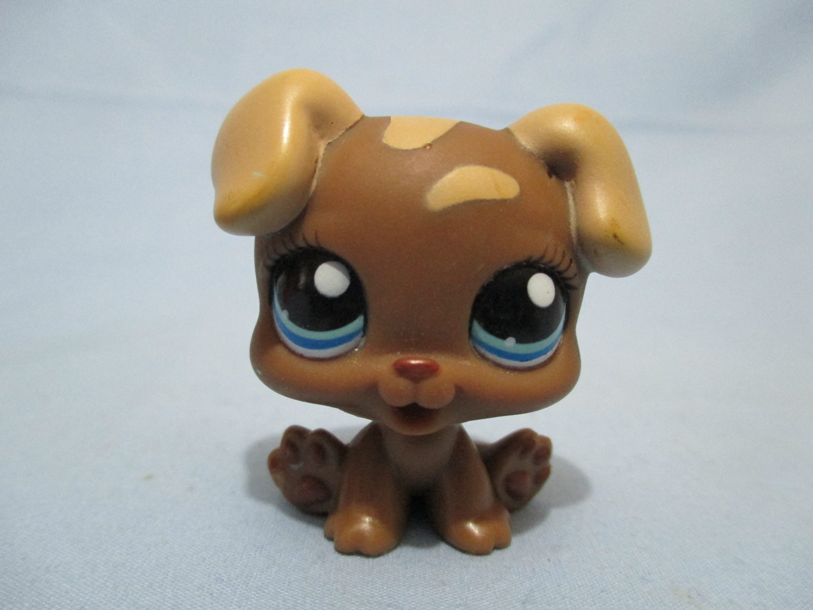 LIKE NEW Littlest Pet Shop Brown Baby Boxer 1052 Brown Puppy Dog ...