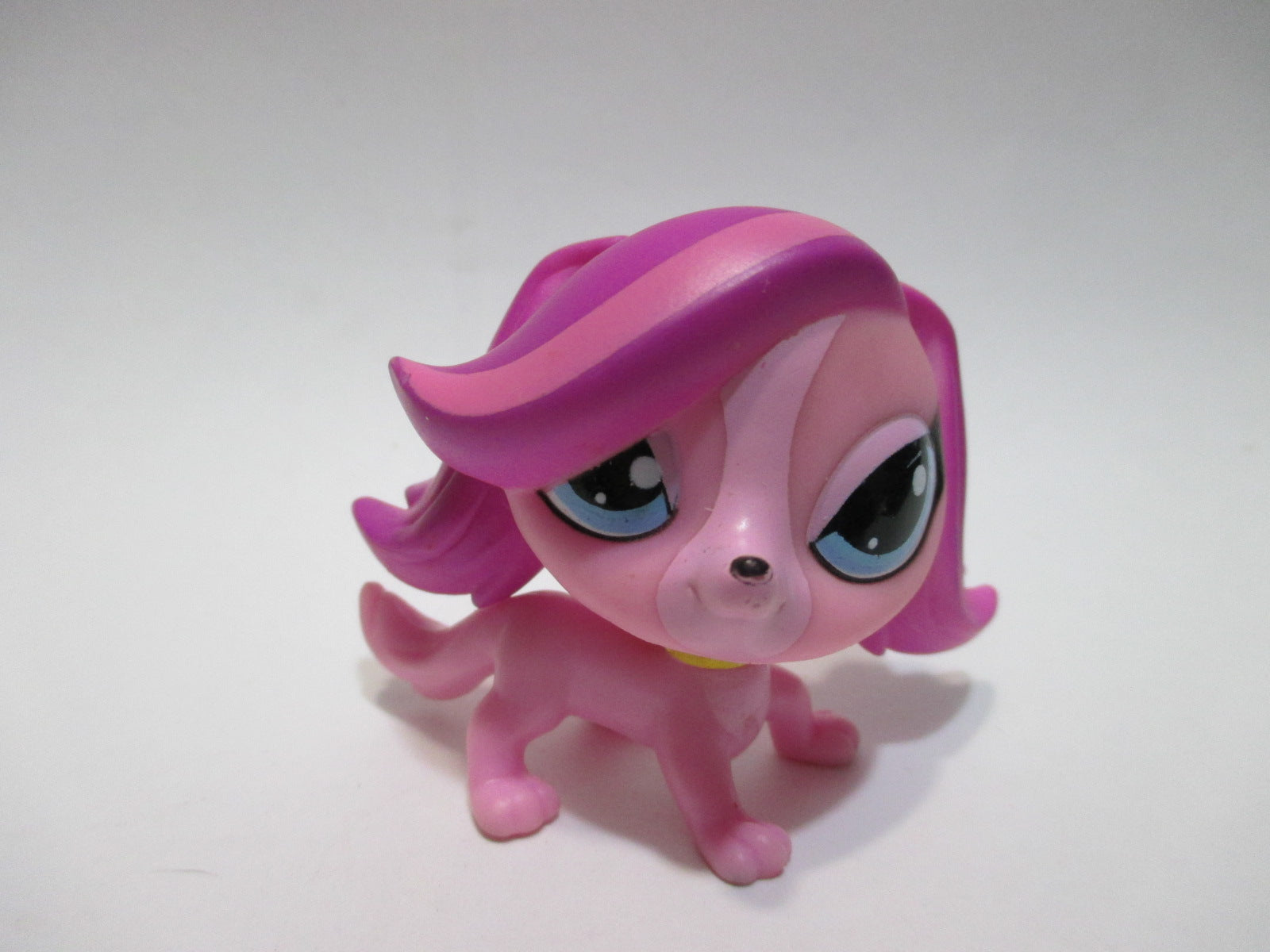 LIKE NEW Littlest Pet Shop Purple Pink Gail Trent 3613 Spaniel Dog ...