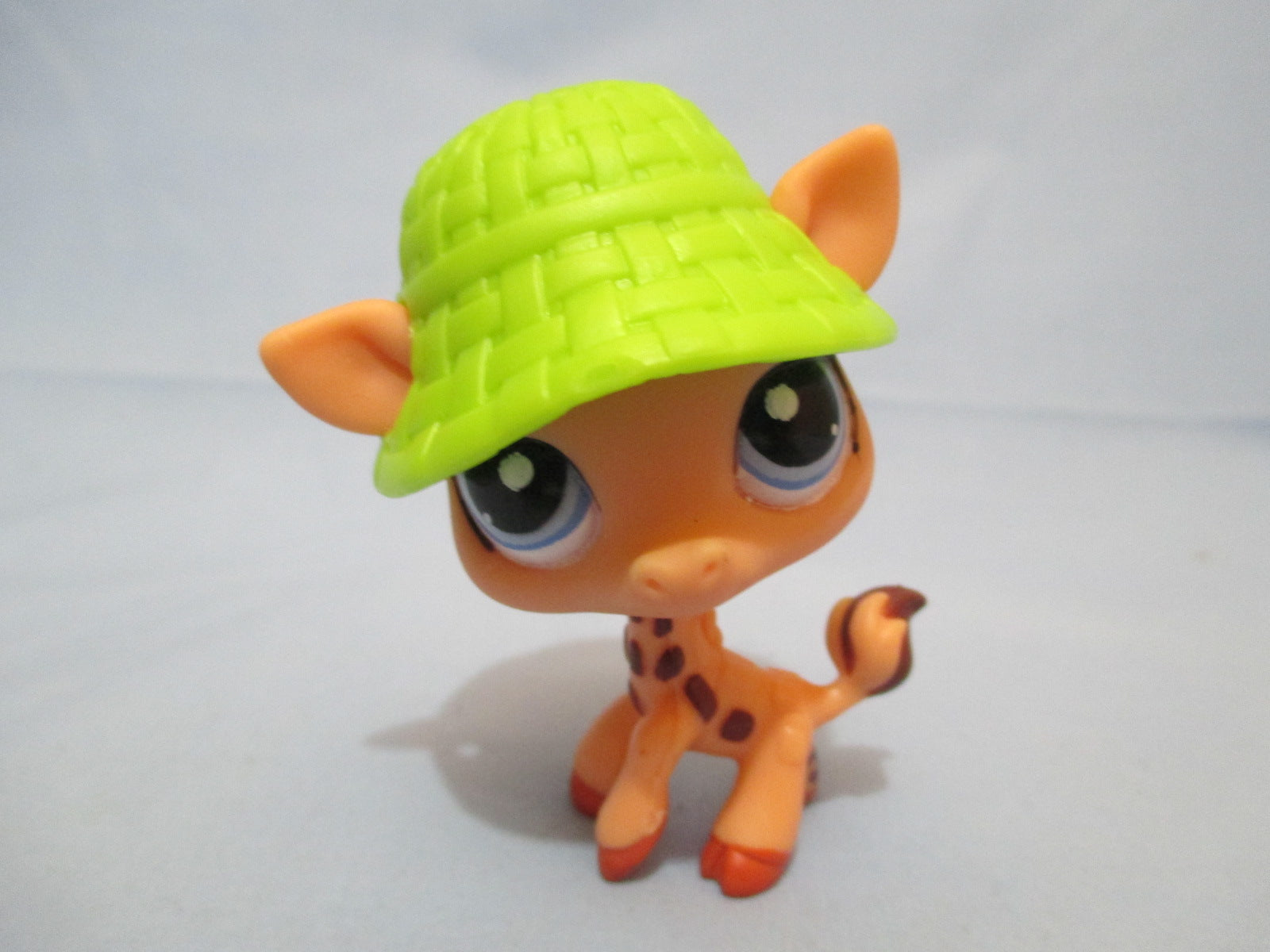 Littlest Pet Shop Giraffe 1488 w Original Hat Accessory Authentic Lps ...