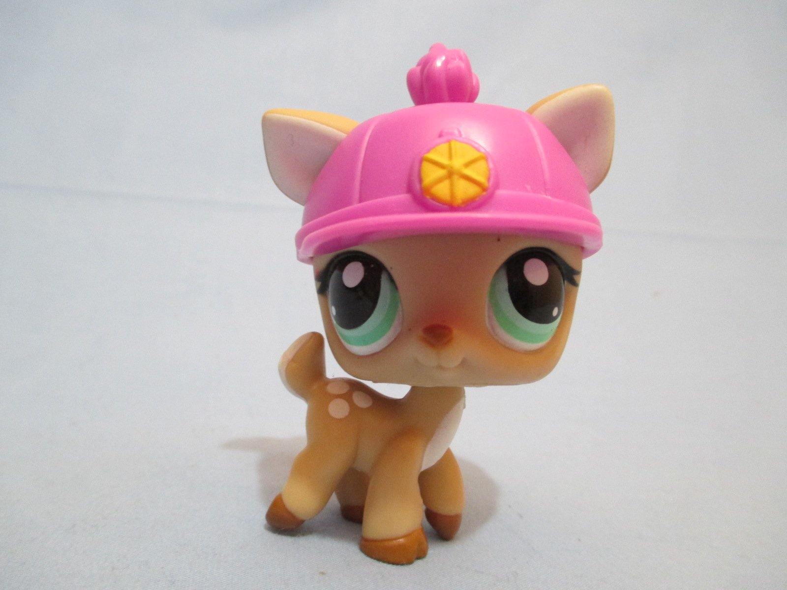 Littlest Pet Shop Deer Fawn 979 w Original Hat Accessory Lps Authentic ...