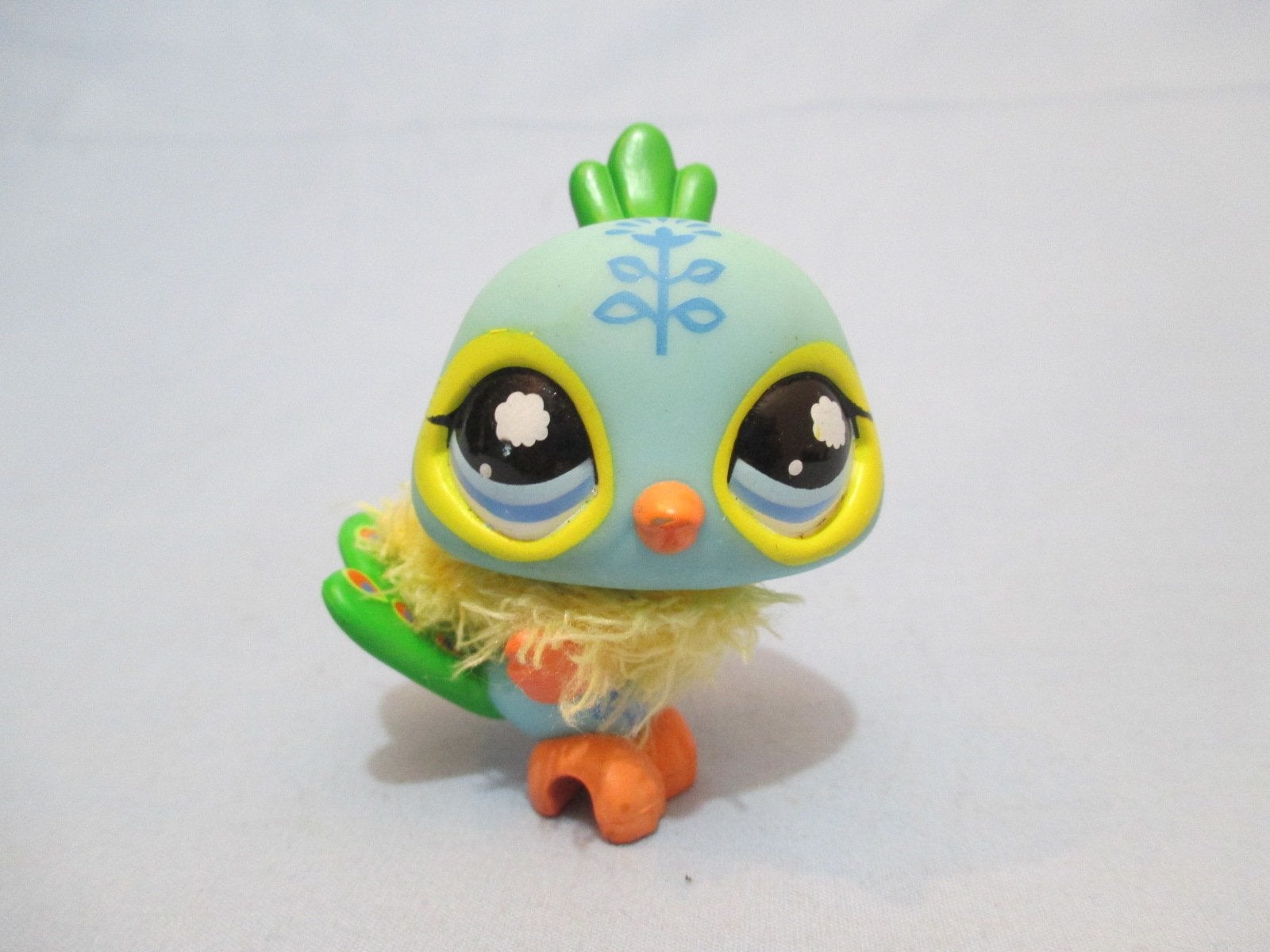 LIKE NEW Littlest Pet Shop Peacock 1069 with Original Scarf Accessory ...