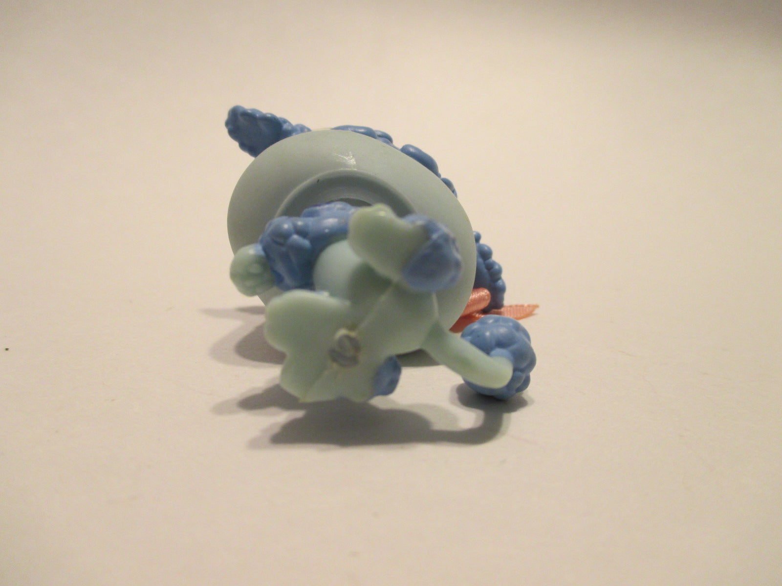 Littlest Pet Shop POODLE PURPLE EYES 591 Puppy Dog with Original Bow ...