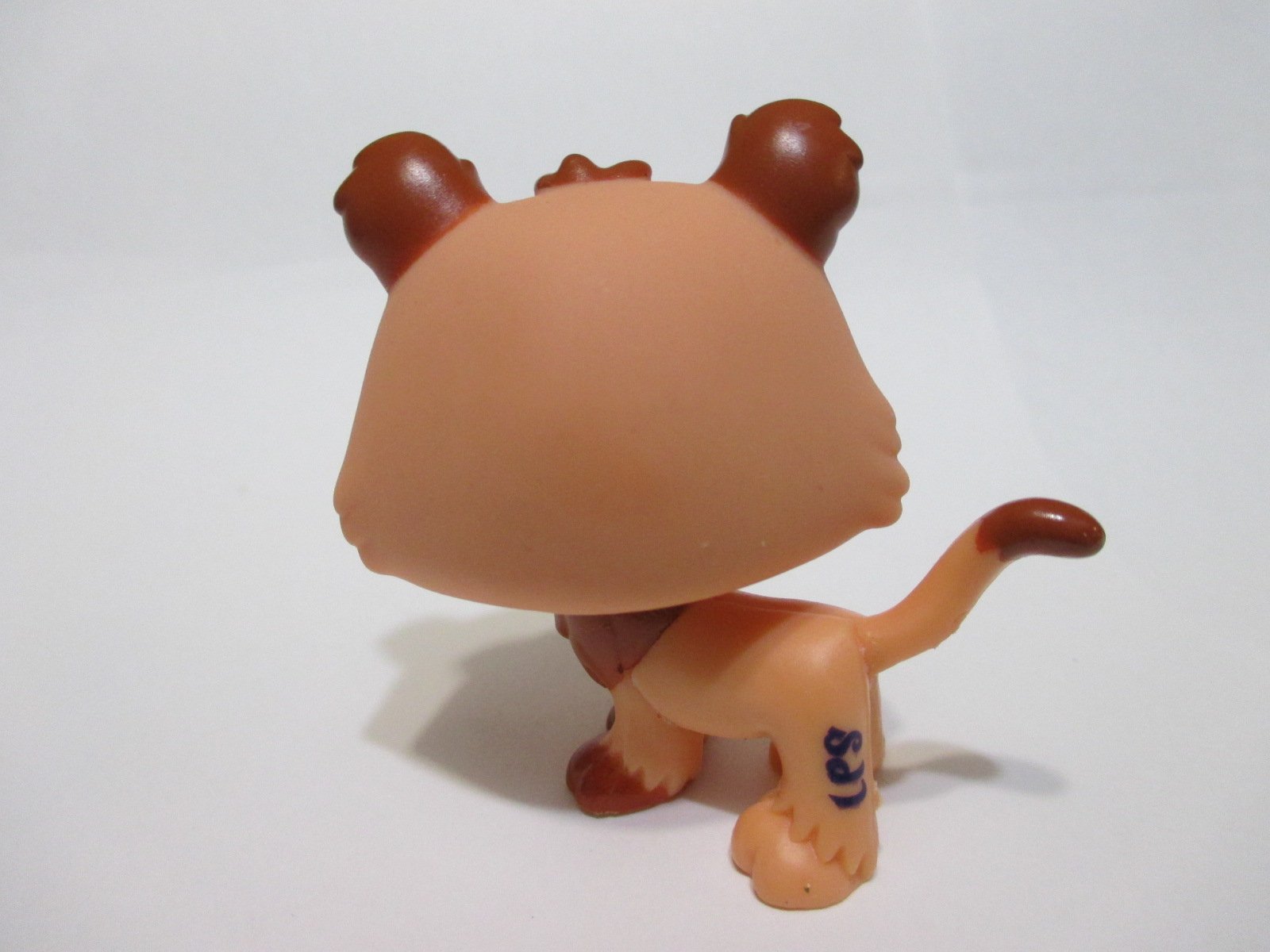 LIKE NEW Littlest Pet Shop Rare European Saber Tooth Light Orange Tiger ...