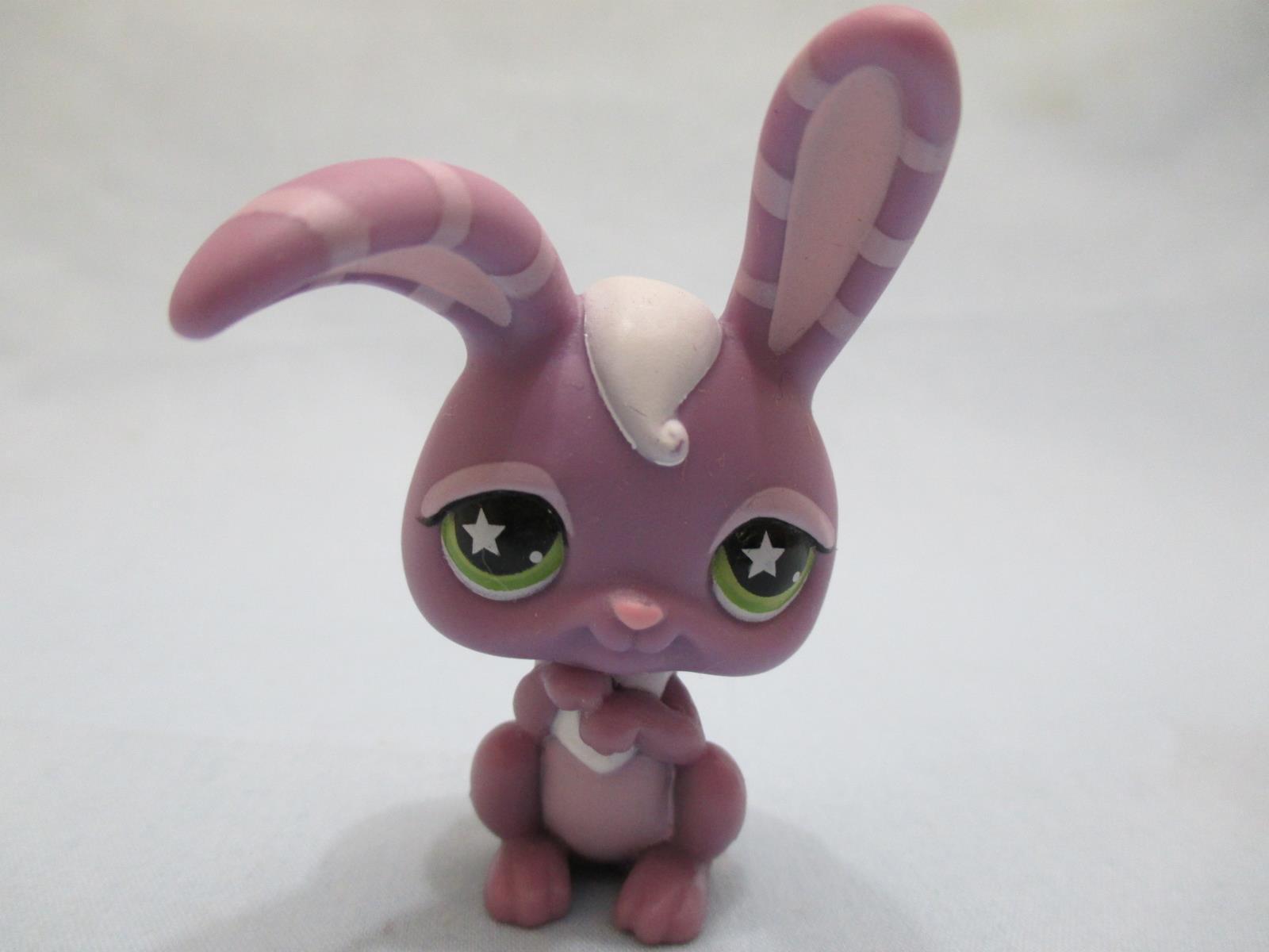 Littlest Pet Shop Bunny 828 Star Eyes Authentic Lps Feb4n