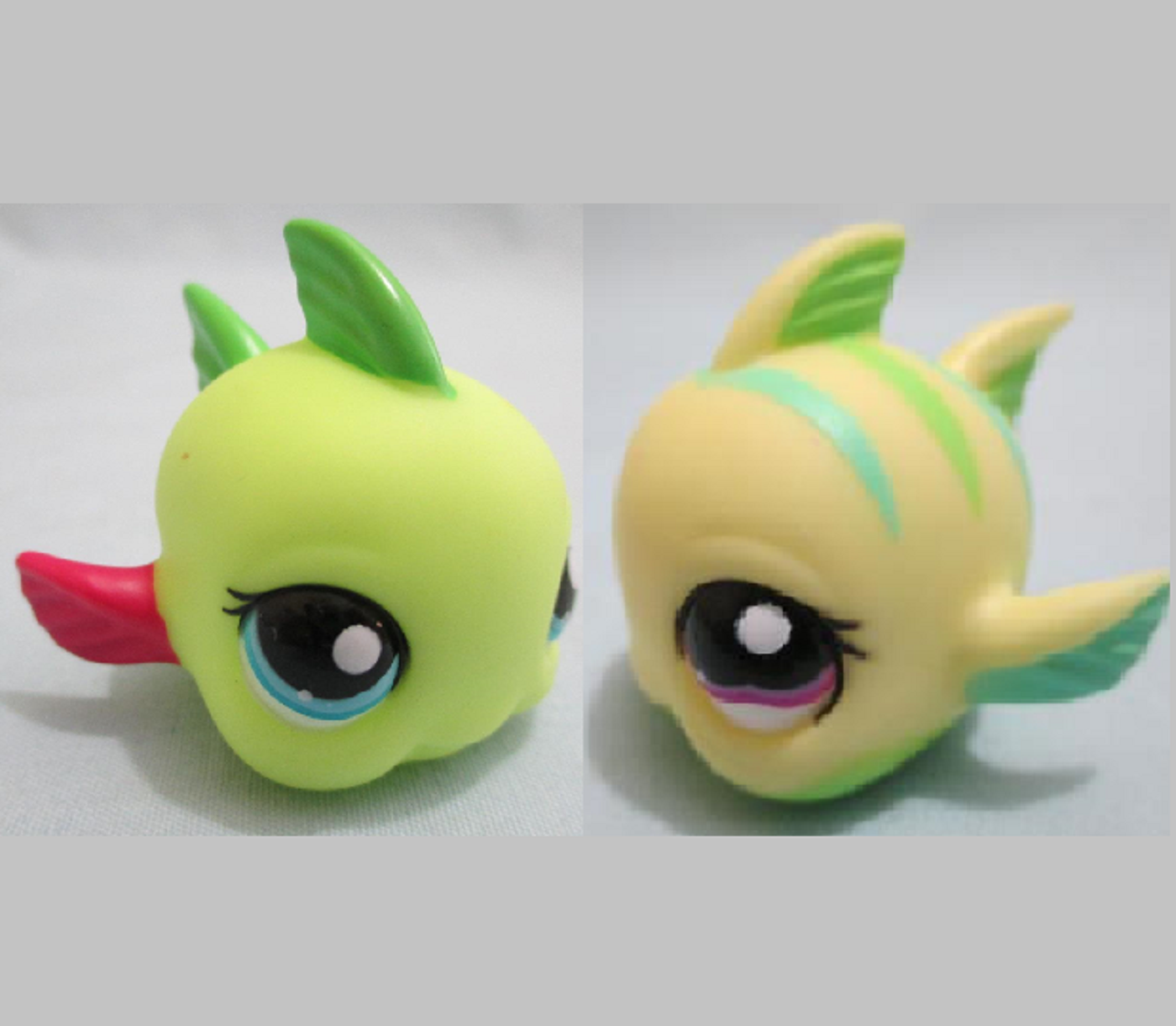 Littlest Pet Shop Lot Clown Puffer Fish 1213 1772 Set Authentic Lps ...