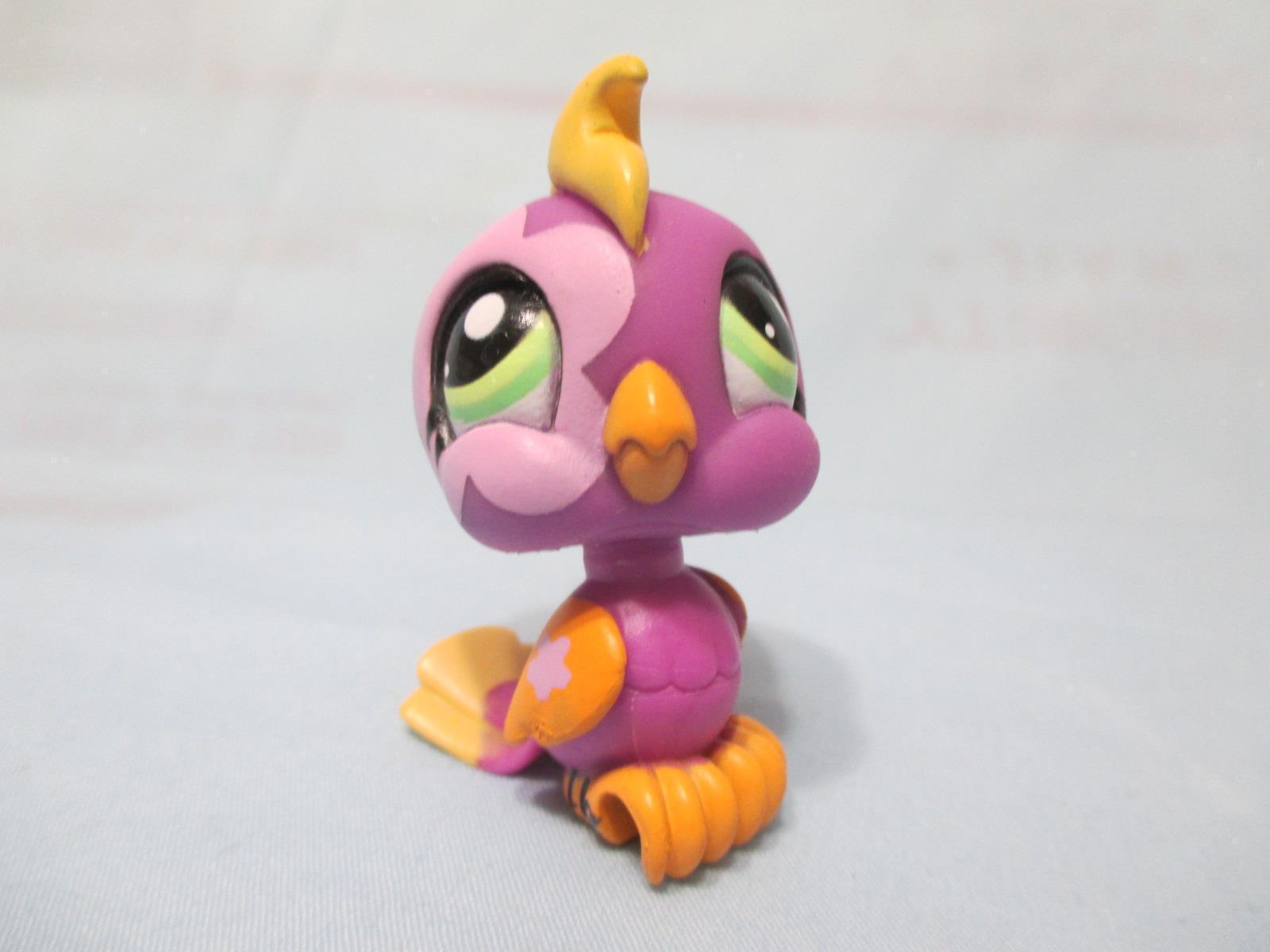 Littlest Pet Shop Bird Cockatoo 1961 Authentic Lps Minor Wear Apr01npo30