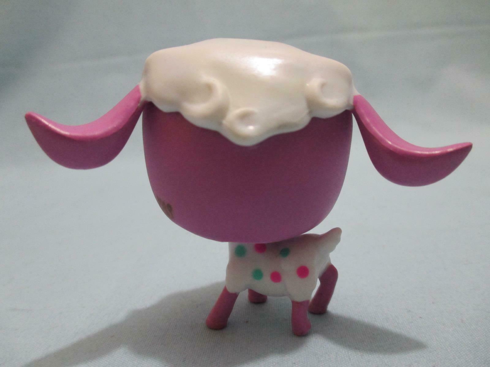 Littlest Pet Shop 3065 Purple Lamb Baby Sheep w Green Purple Eyes ...