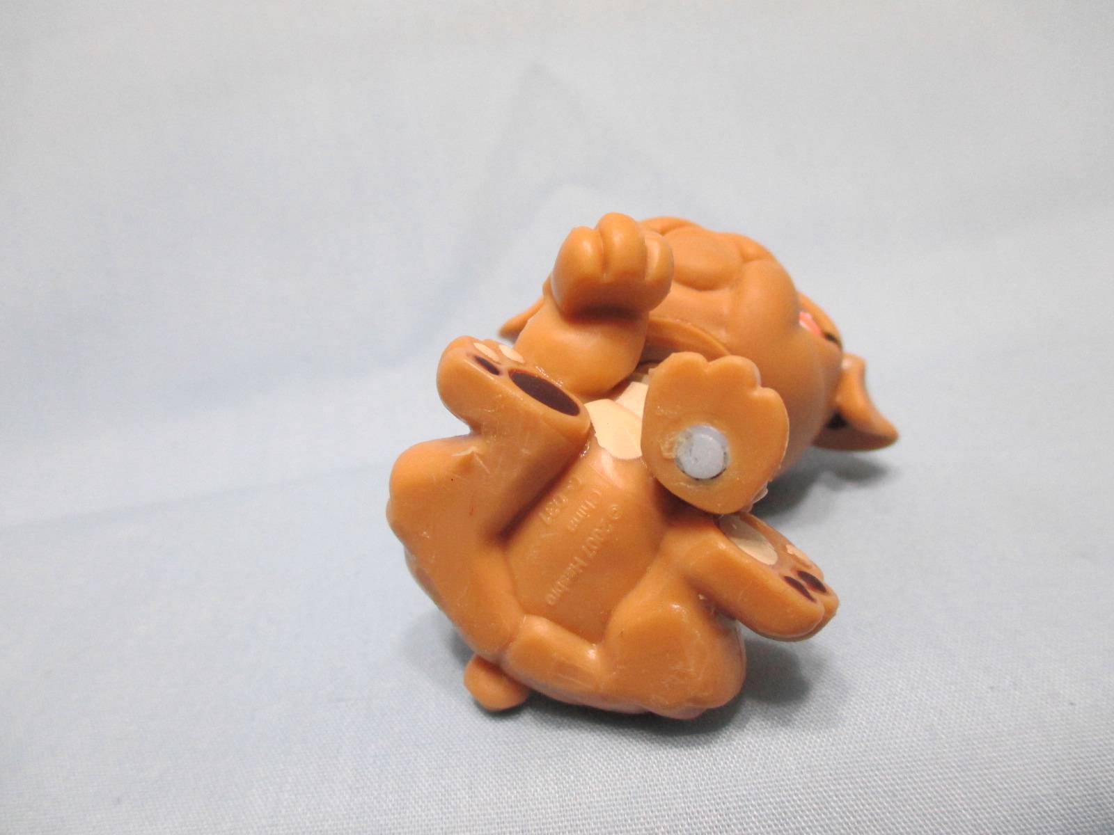 Littlest Pet Shop 607 English Bulldog Flower Eyes Brown Tan Dog ...