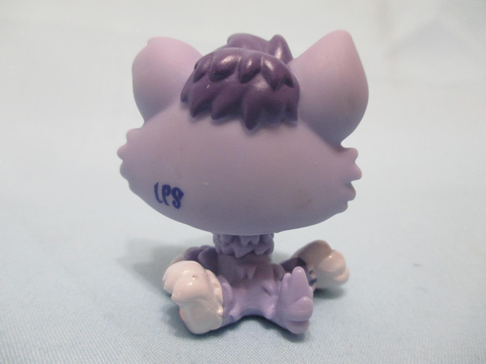 Littlest Pet Shop Dog Purple Baby Husky 1810 Authentic Lps JN18J
