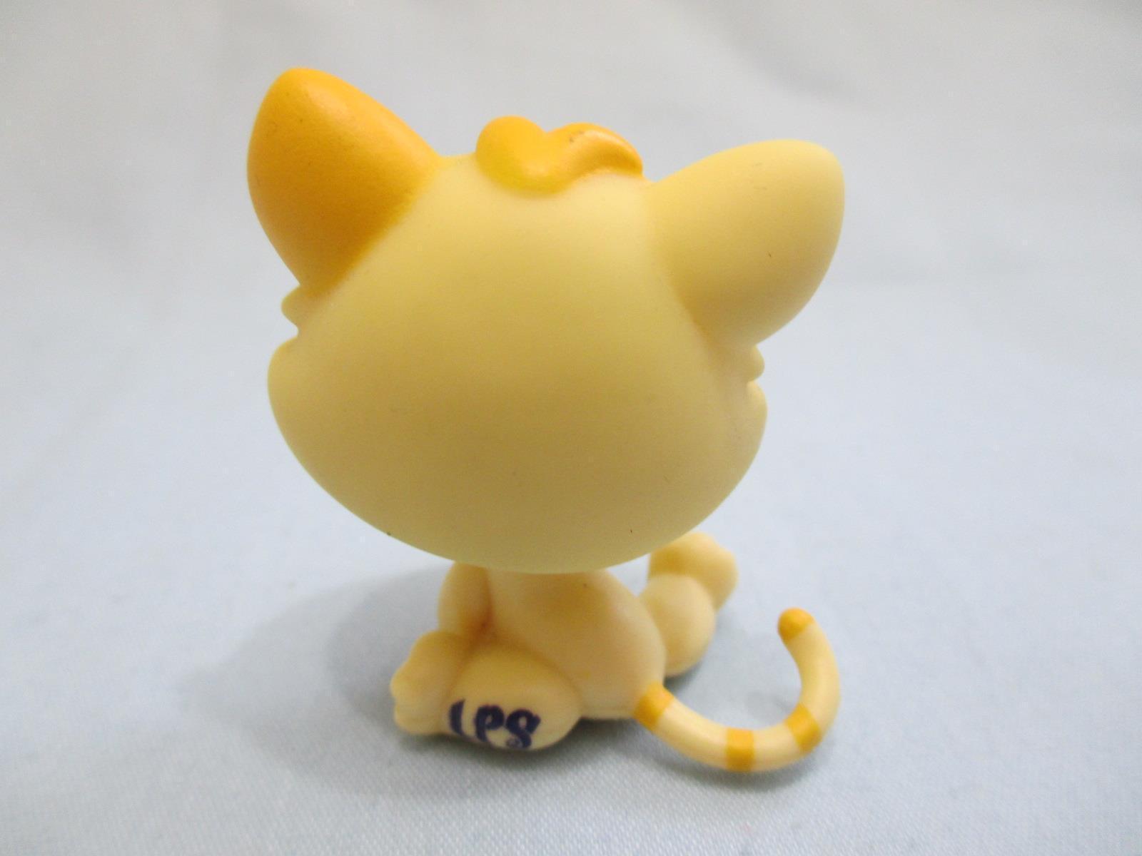 Littlest Pet Shop Cat Baby Kitten Rare Yellow Orange 1649 Authentic Lps ...