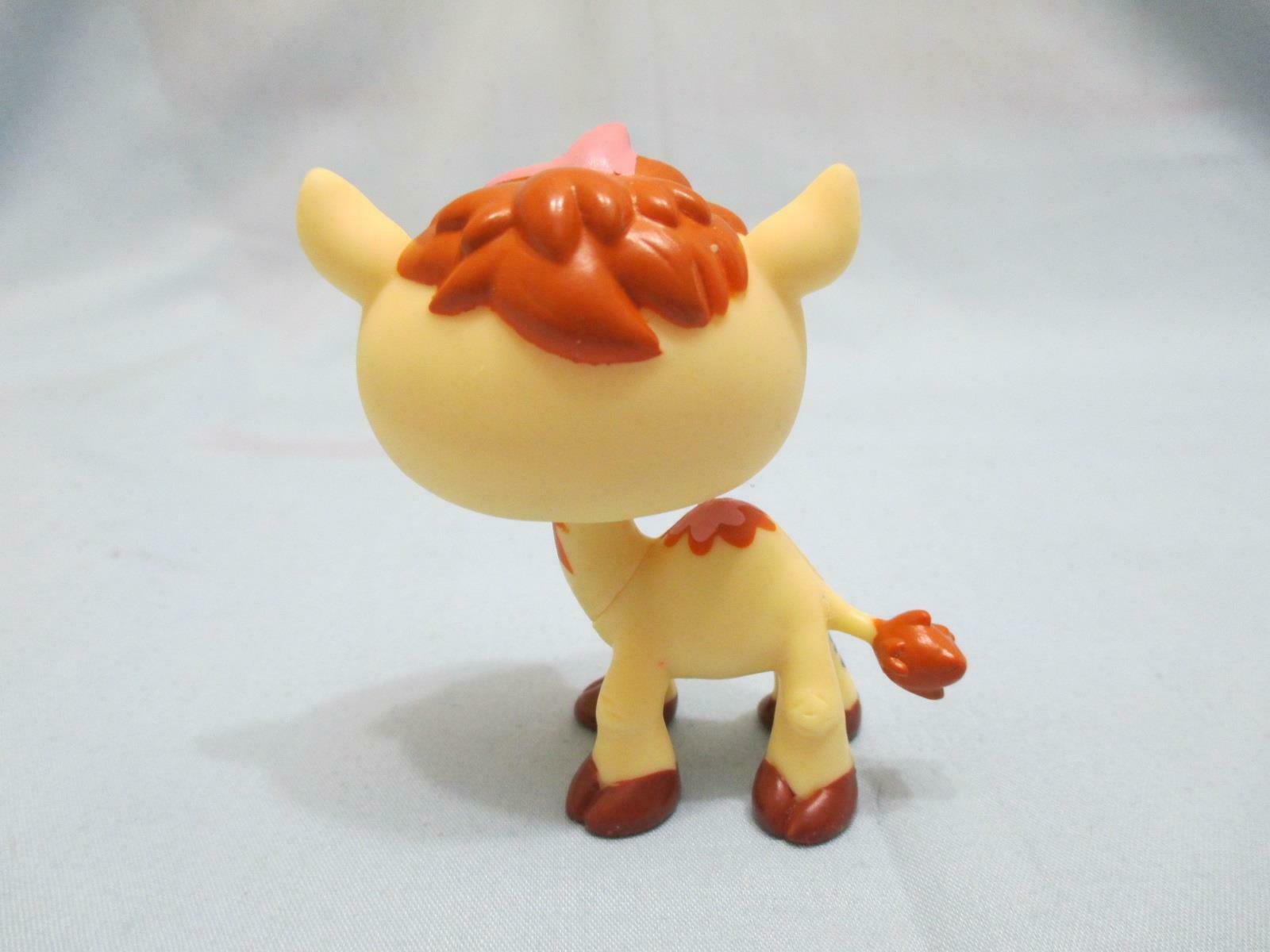 Littlest Pet Shop LPS Yellow Brown Camel 2579 Authentic Rare LPS AIK OCT16J