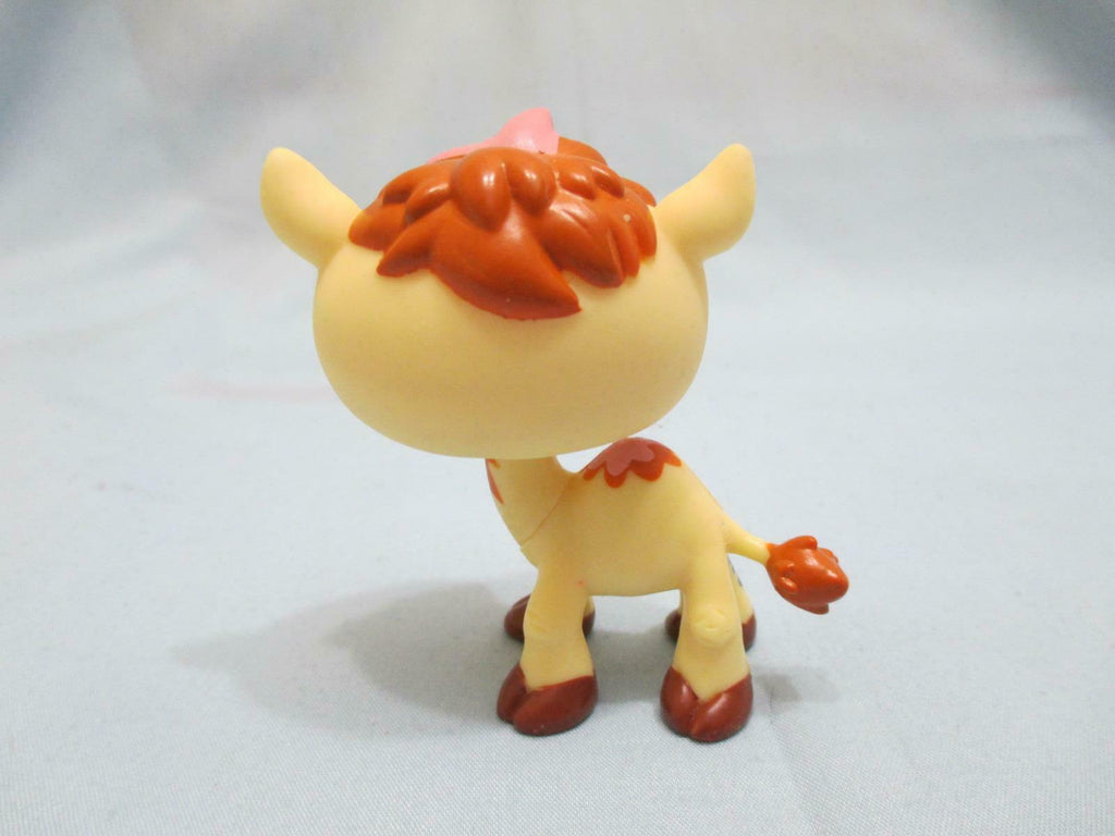 Littlest Pet Shop LPS Yellow Brown Camel 2579 Authentic Rare LPS AIK OCT16J
