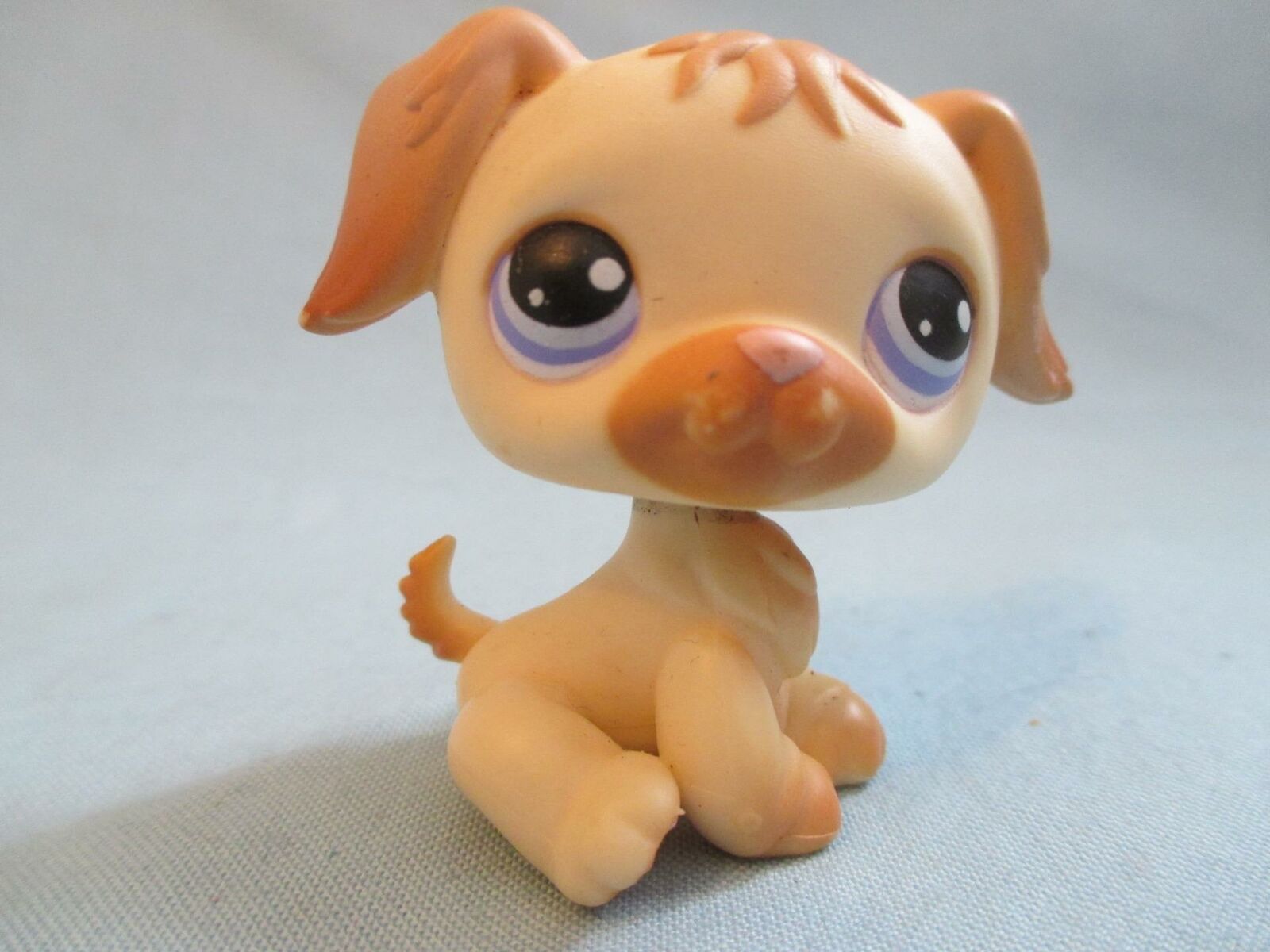 LIKE NEW Littlest Pet Shop 286 Light Tan Brown Golden Retriever Puppy ...