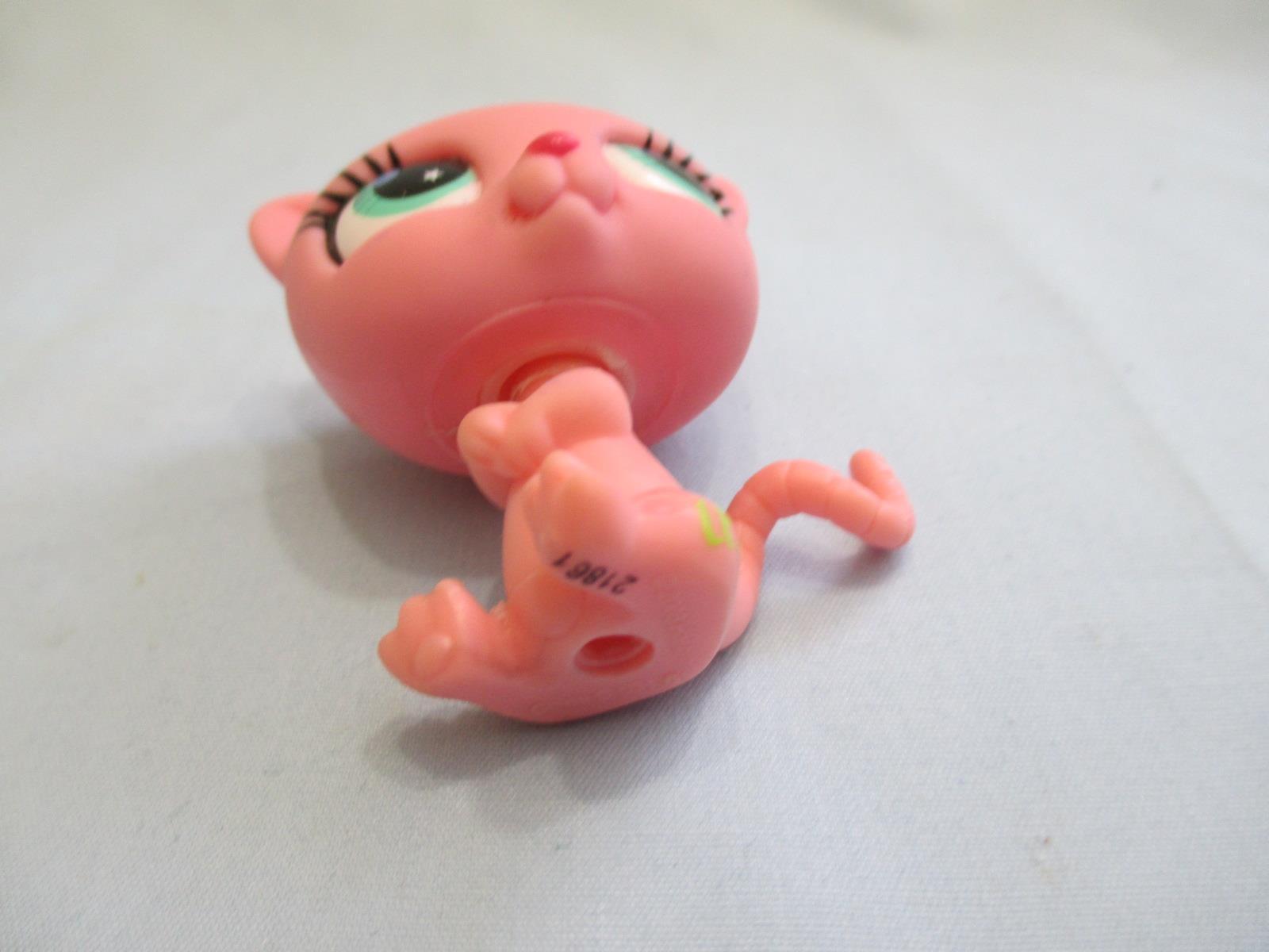 LIKE NEW Littlest Pet Shop Opossum 2780 Pink With Green Eyes Lps ...