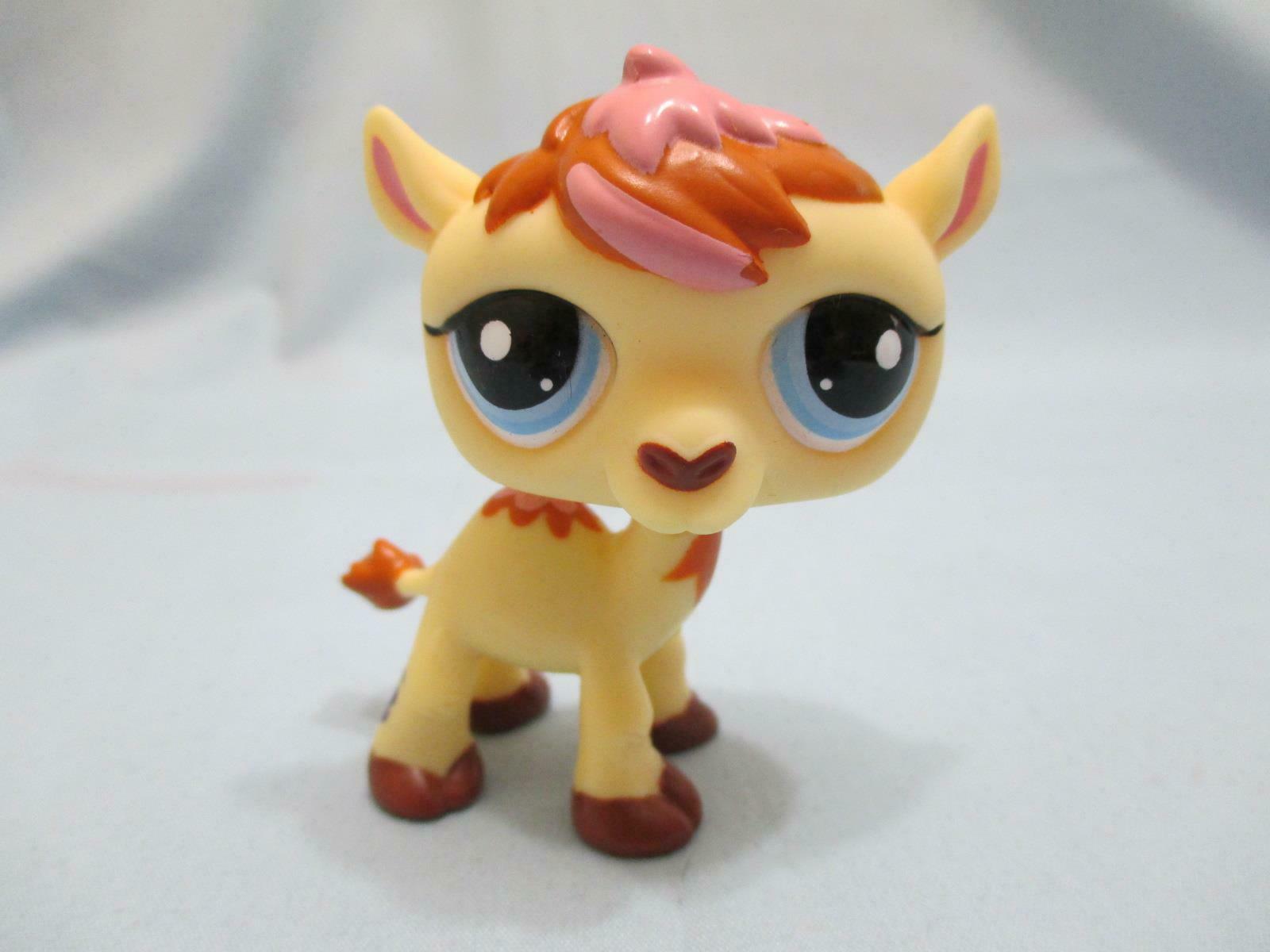 Littlest Pet Shop LPS Yellow Brown Camel 2579 Authentic Rare LPS AIK OCT16J