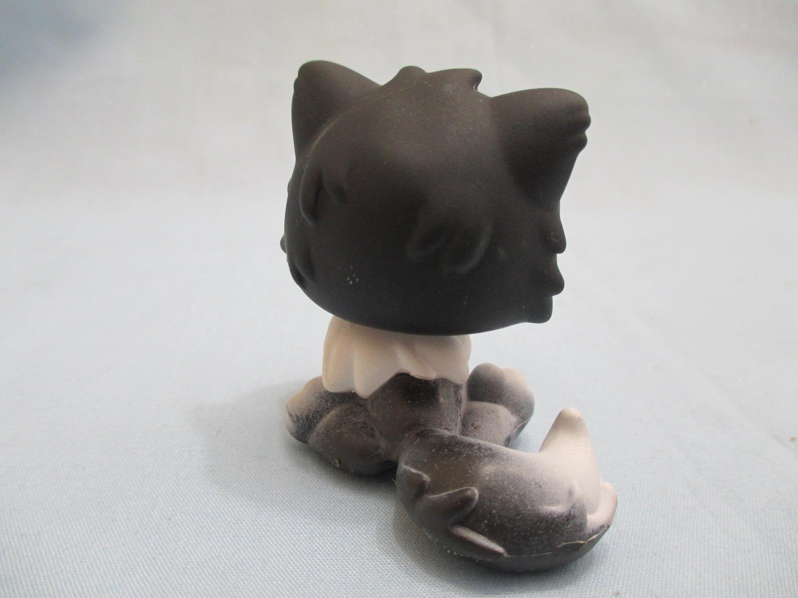 Littlest Pet Shop Black and White Persian 435 Cat Kitten Kitty ...