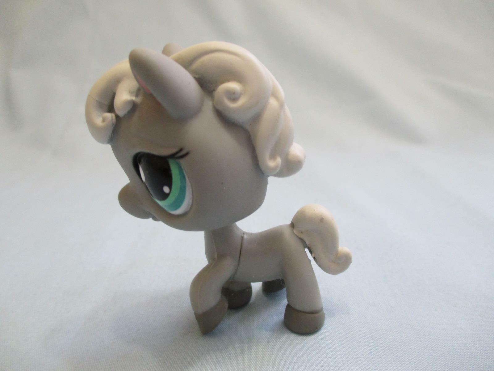 Littlest Pet Shop Horse Pony Gray 524 Authentic Lps jn28k