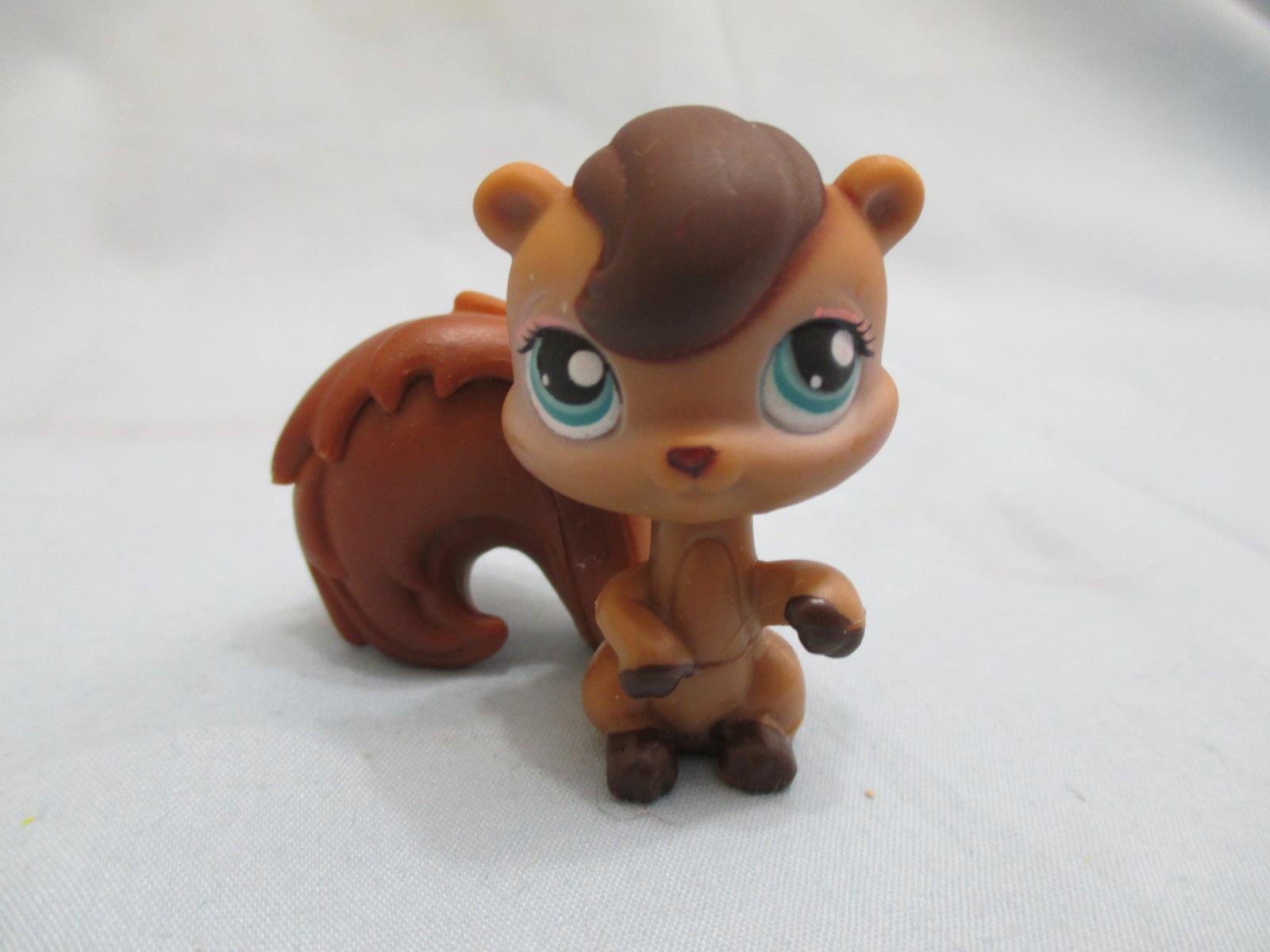 Littlest Pet Shop Skunk Squirrel 444 Brown Authentic Lps OCT01NPO68