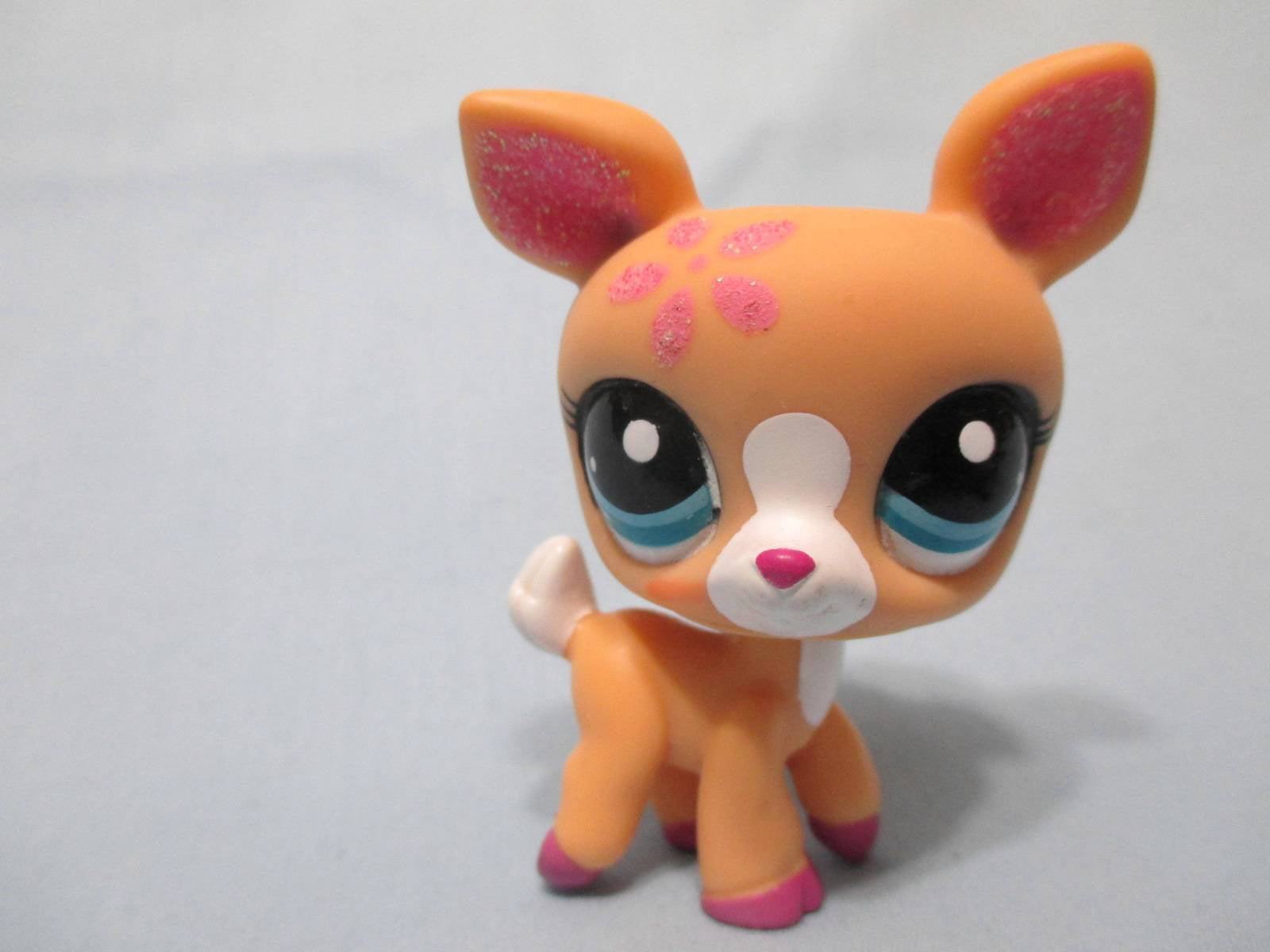 LIKE NEW Littlest Pet Shop Glitter Sparkle Deer Fawn Rare 2113 ...