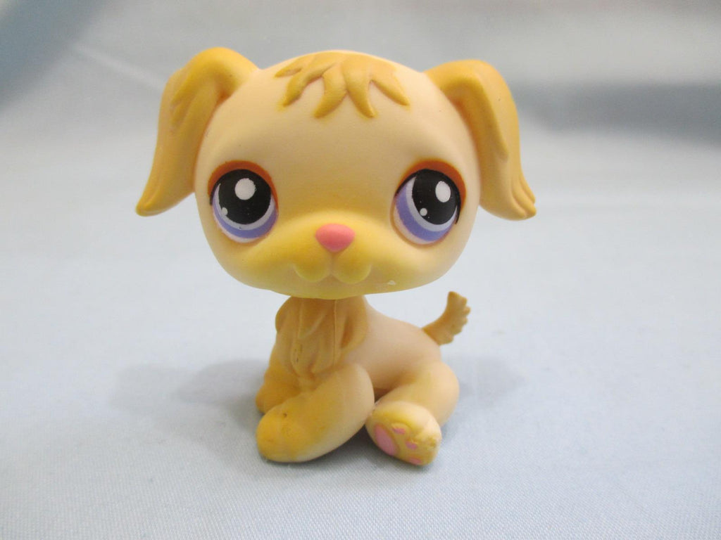 Littlest Pet Shop LPS 268 Golden Retriever Puppy Dog Authentic Sep22npo50