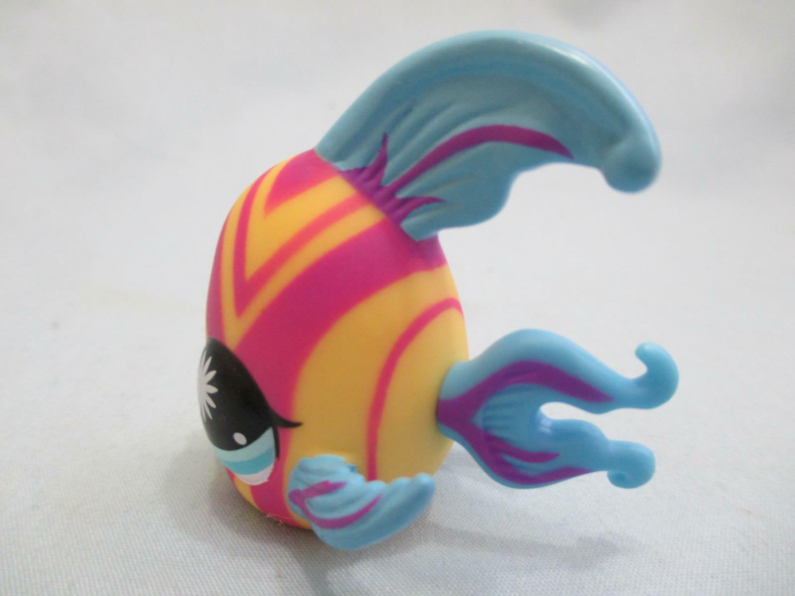 Littlest Pet Shop 863 Angel Fish Yellow Red Blue with Blue Eyes ...