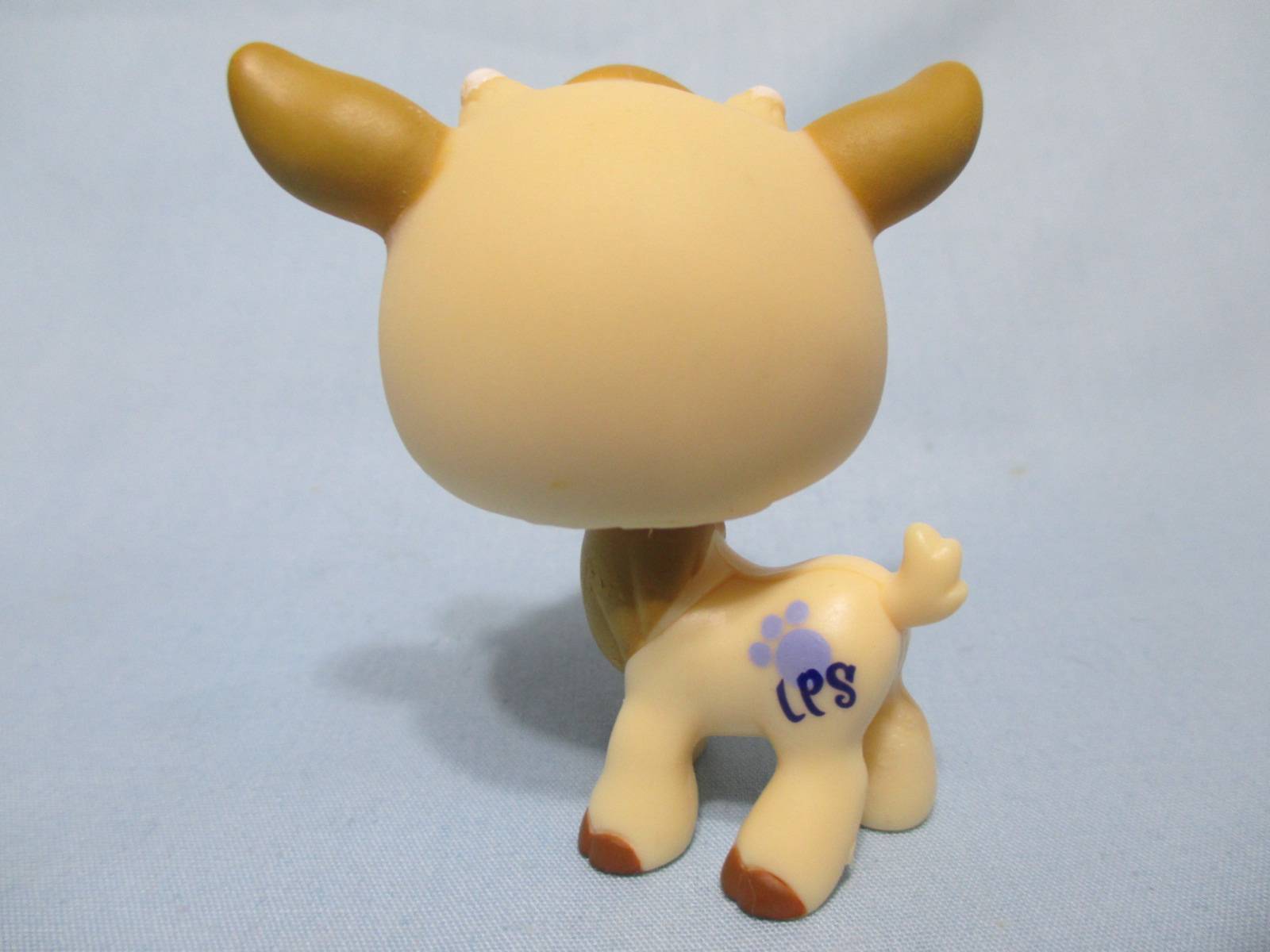Littlest Pet Shop Goat Yellow Cream 1316 Authentic Lps APR24NPO103