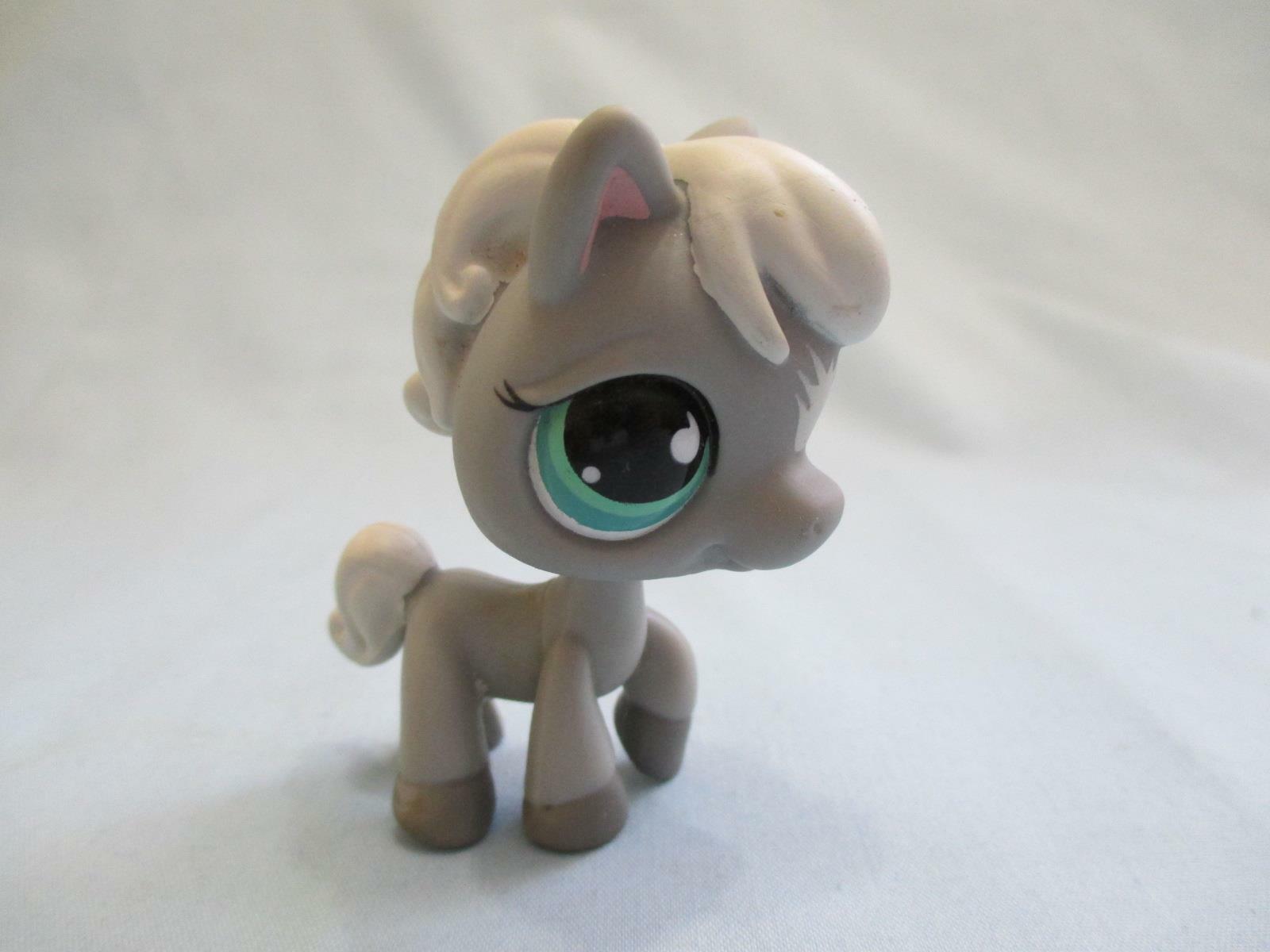 Littlest Pet Shop Horse Pony Gray 524 Authentic Lps MAY15NPO190