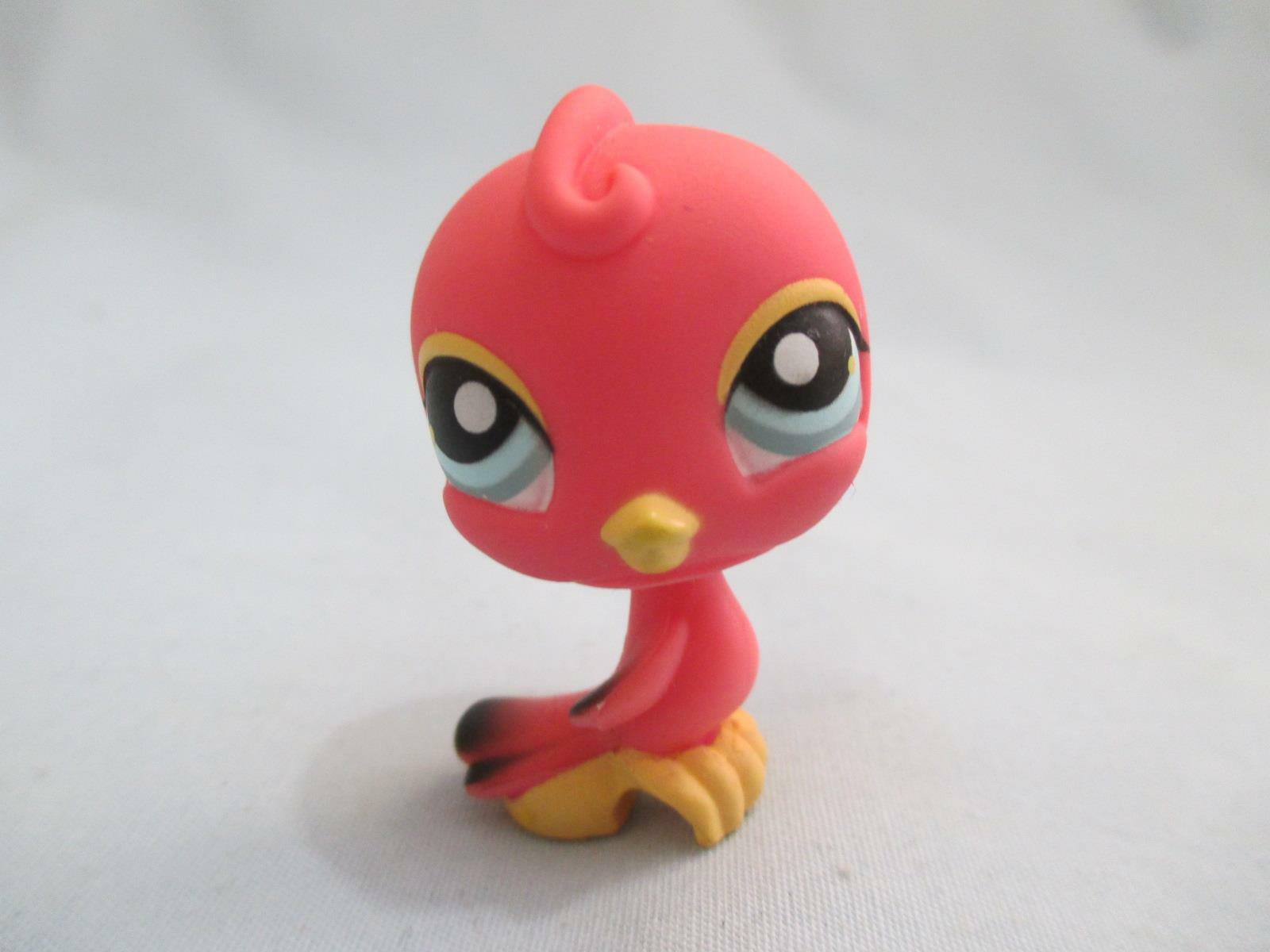 LIKE NEW Littlest Pet Shop Lot Pink Parakeet Bird 131 Authentic Lps Oct20ni